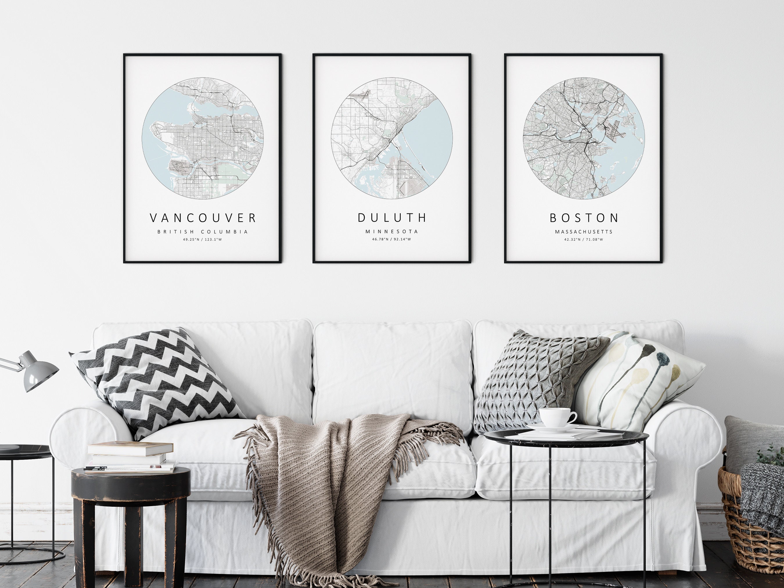 Duluth Map Print Map of Duluth Duluth Minnesota City Map | Etsy