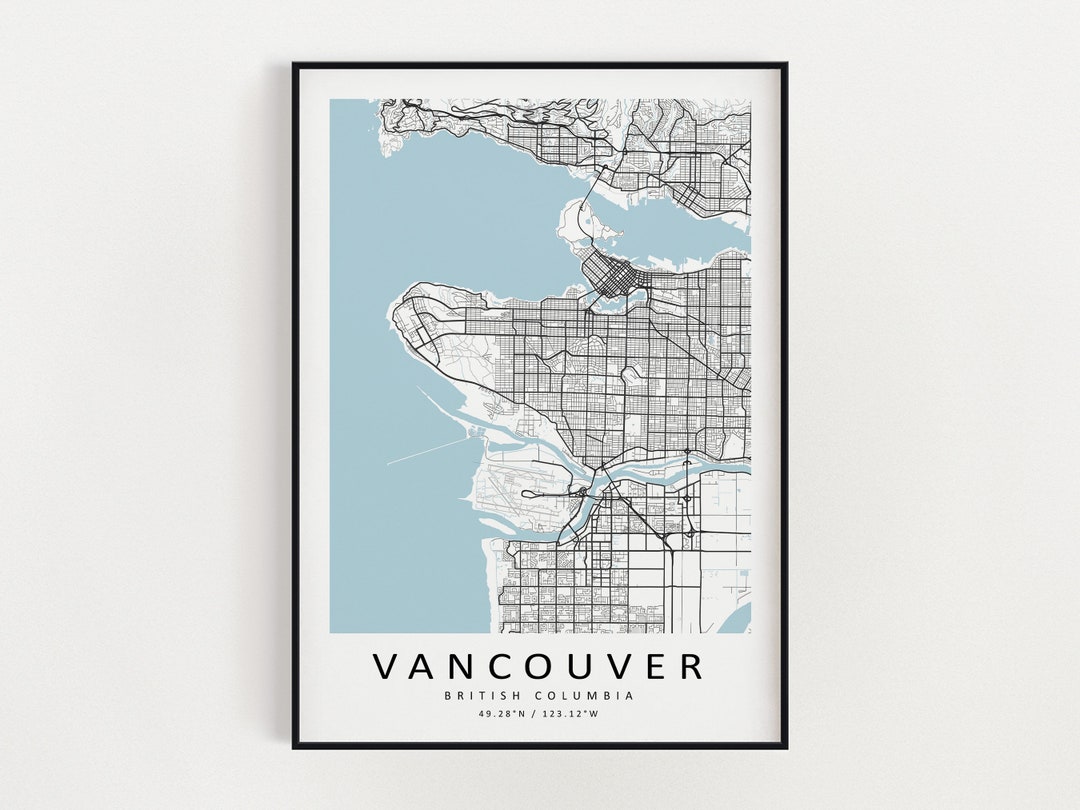 Custom Map Location Map Personalized Gifts Any City Map Hometown Map ...