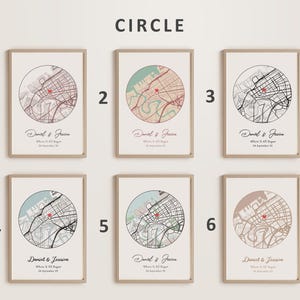 Custom Map Print, Custom City Map, Personalized Print, Travel Map Gift ...