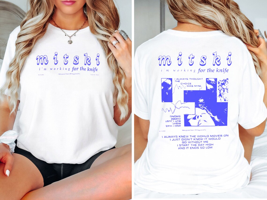 Mitski Working for the Knife Shirt, Vintage Album Mitski Shirt, Mitski ...