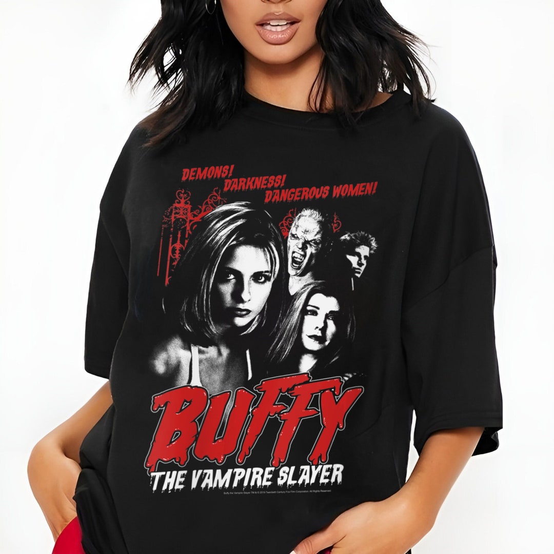 BUFFY VAMPIRE METAL Mashup Shirt - Etsy