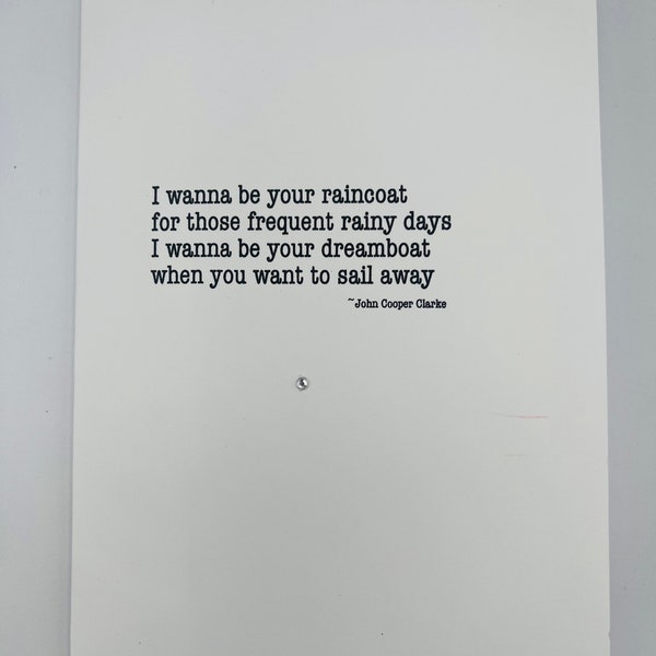 John Cooper Clarke - Etsy UK
