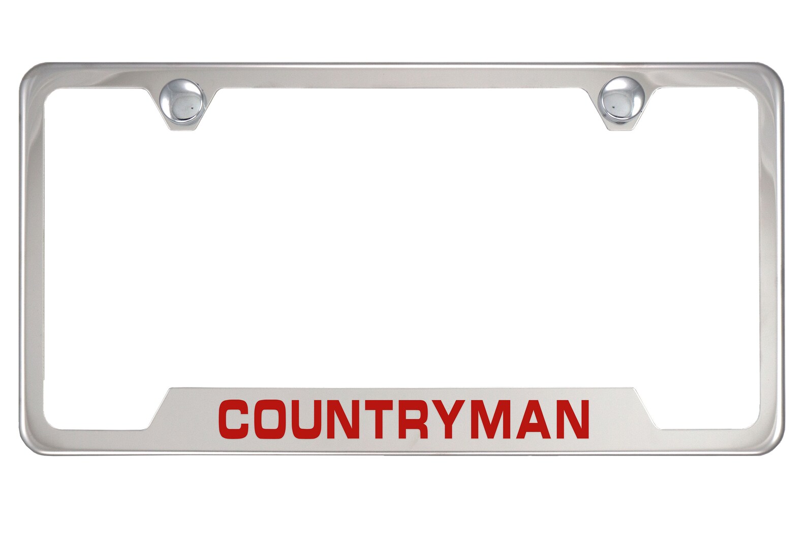 Mini Countryman Chrome License Plate Frame | Etsy