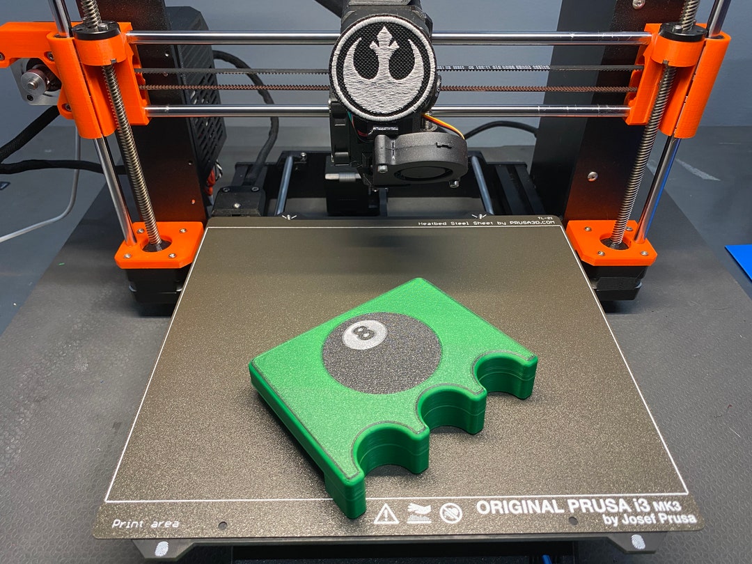 3D Printed Pool Cue Holder 8 Ball Light Weight - Etsy