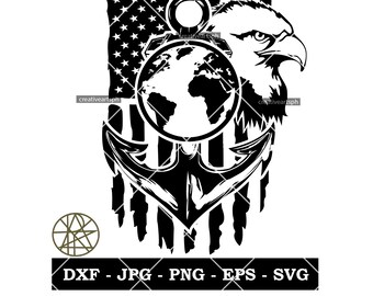 Marine Dad Svg - Etsy