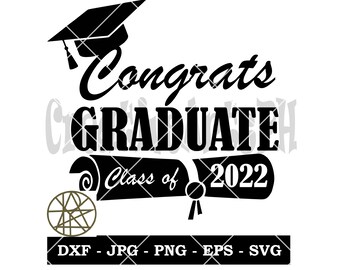 Congrats Grad Png - Etsy
