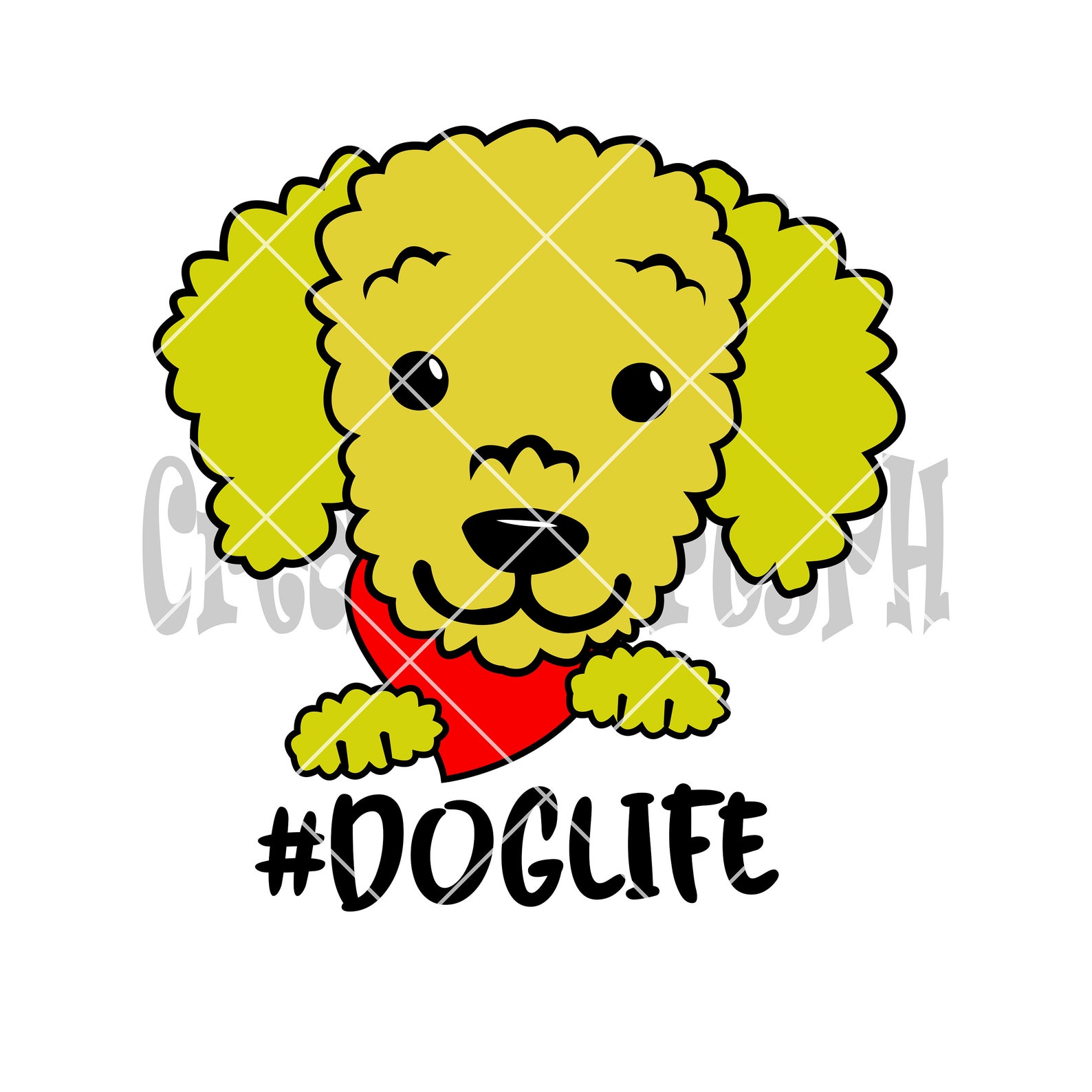 Poodle Face Svg Poodle Clipart Poodle Puppy Svg Poodle | Etsy
