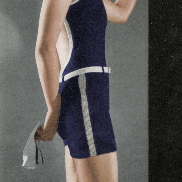 Open Back Swimsuit - Etsy