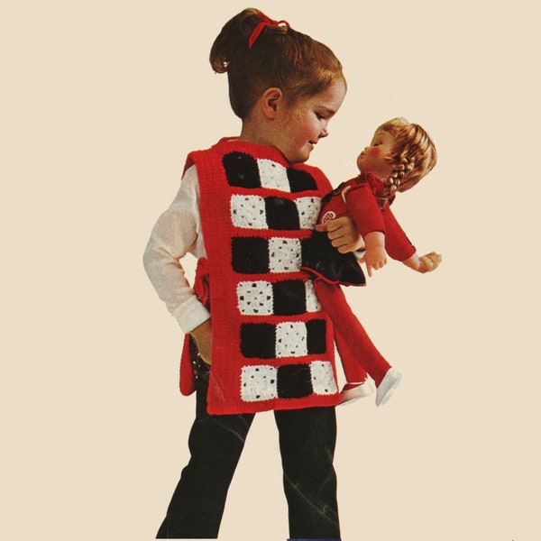 Granny Square Tabard - Etsy