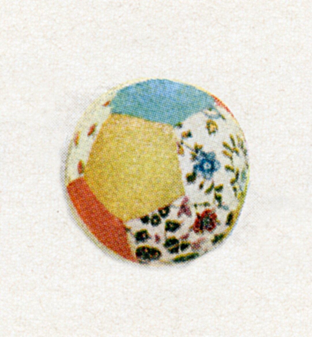 Baby Patchwork Stuffed Ball Pattern Vintage Sewing PDF Pattern - Etsy
