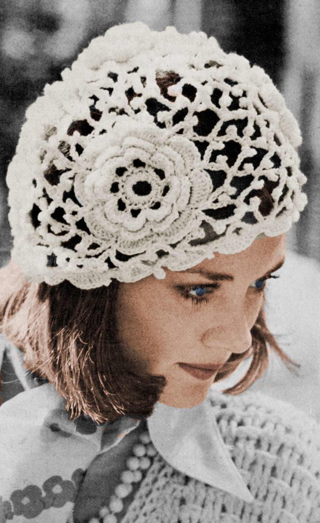 Irish Crochet Hat Pattern Feminine Lacy Hat Pattern, Speed-cro-sheen ...