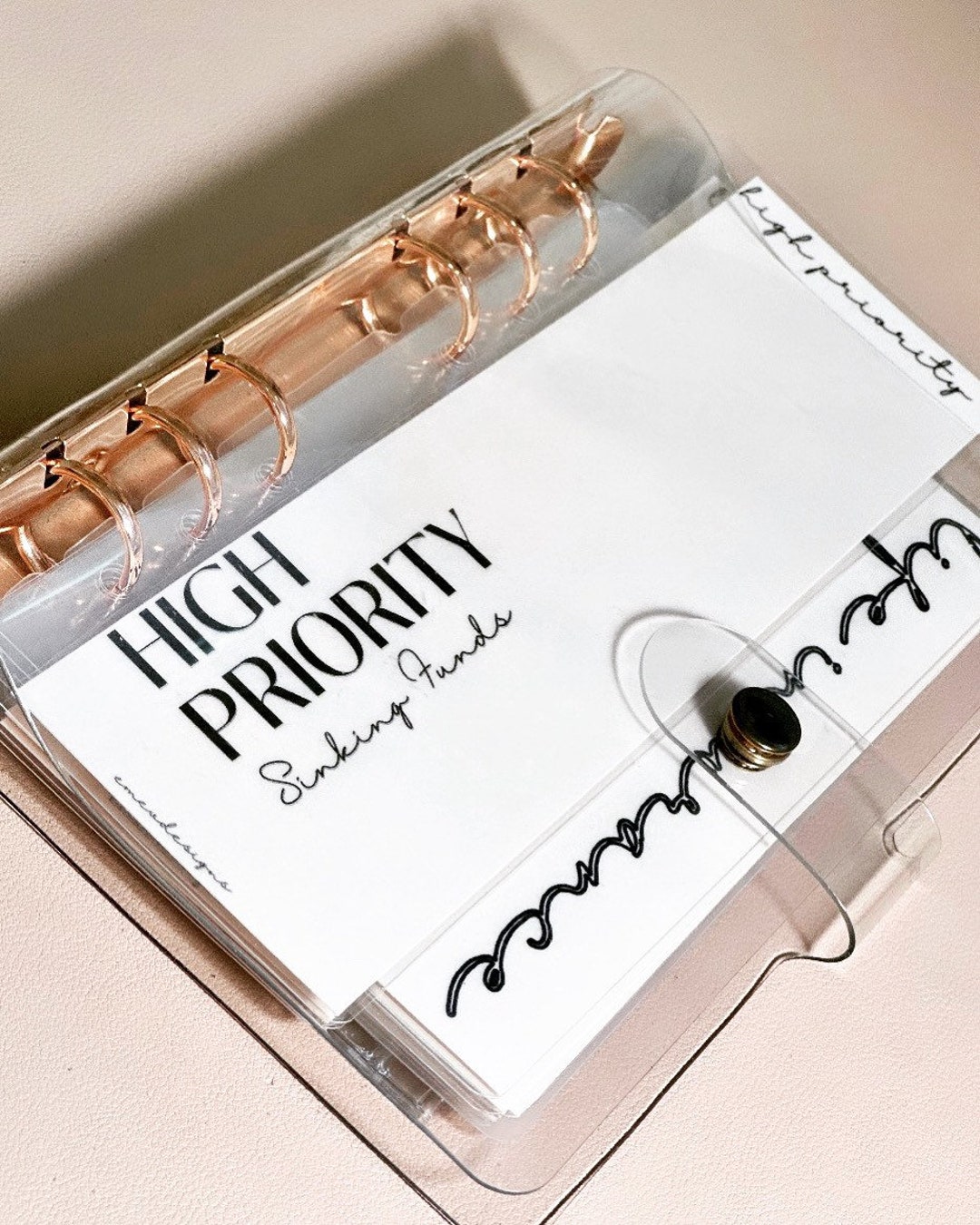 A6 Binder Divider Bookmark Dashboard Emevdesigns - Etsy