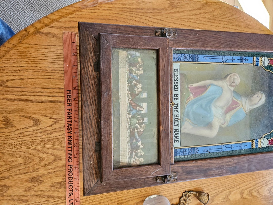 Vintage Catholic Last Rites Set - Etsy