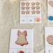 18 Custom Gingerbread Christmas & Holiday Math Clip Cards Montessori ...