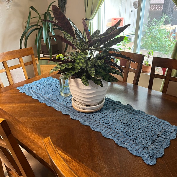 Crochet Table Runner - Etsy