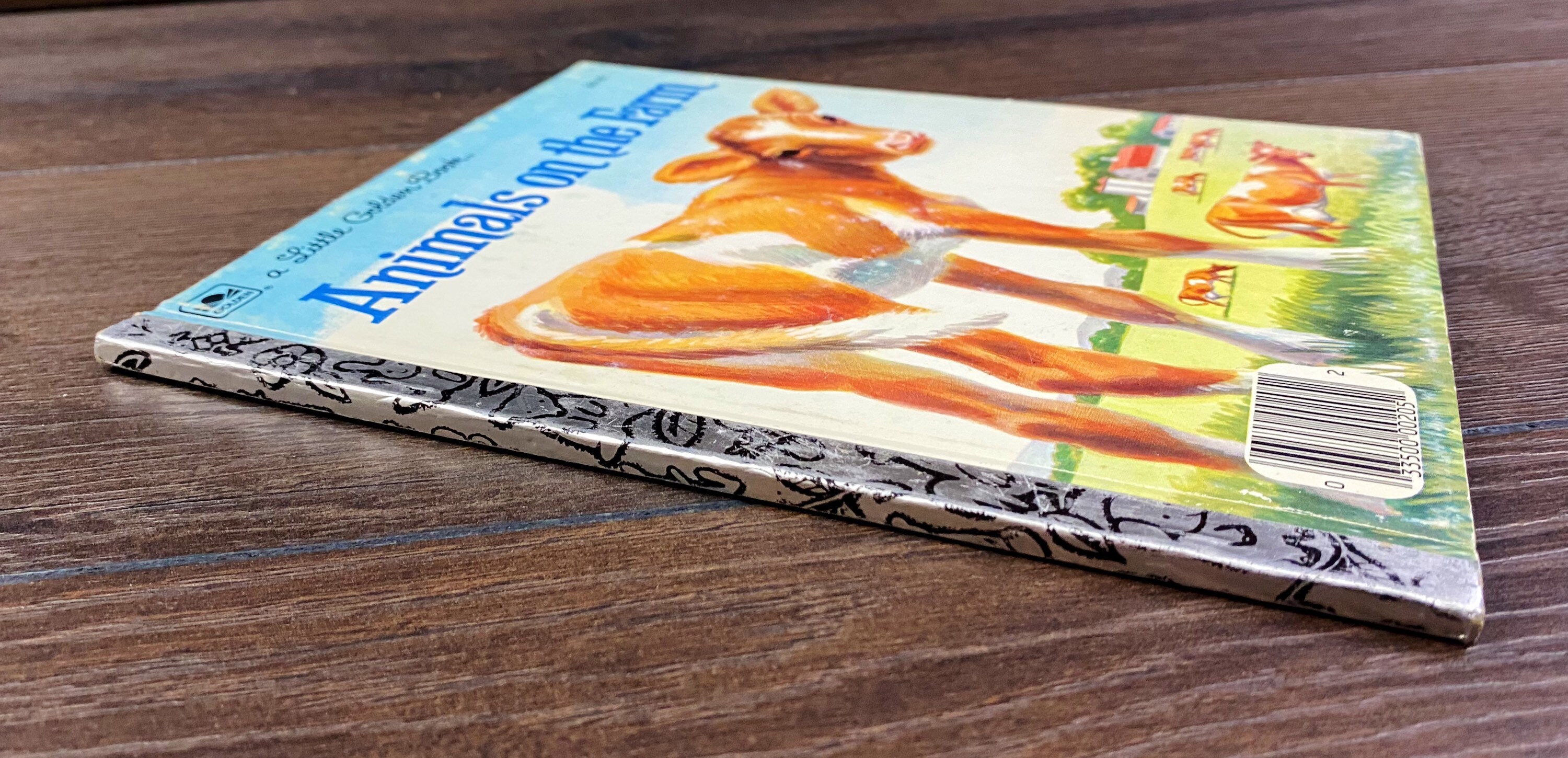 Animals on the Farm Book, Vintage Children’s Book, Storybook, Little ...