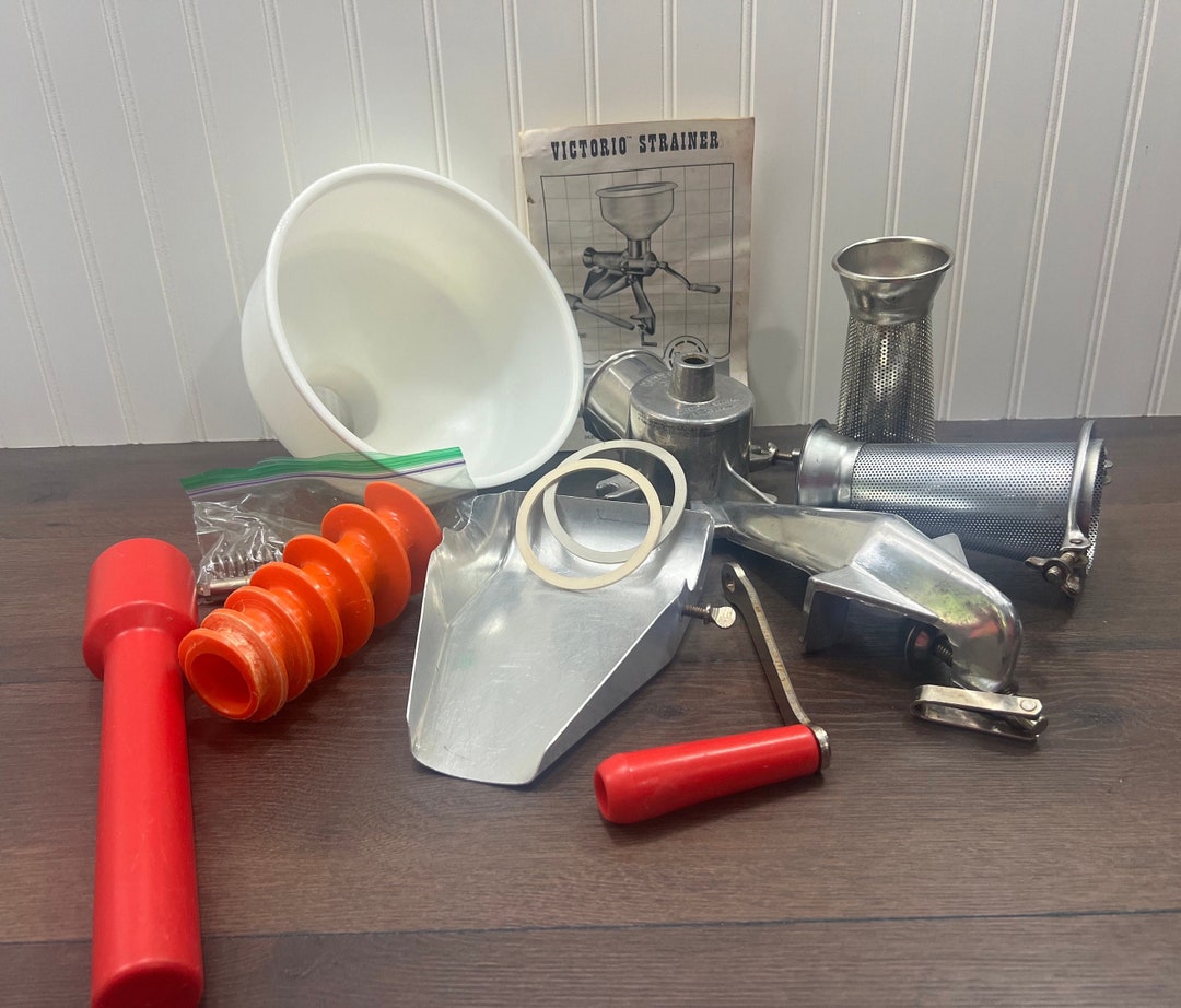 Victorio Strainer Set With Instructional Manual, Food Mill - Etsy