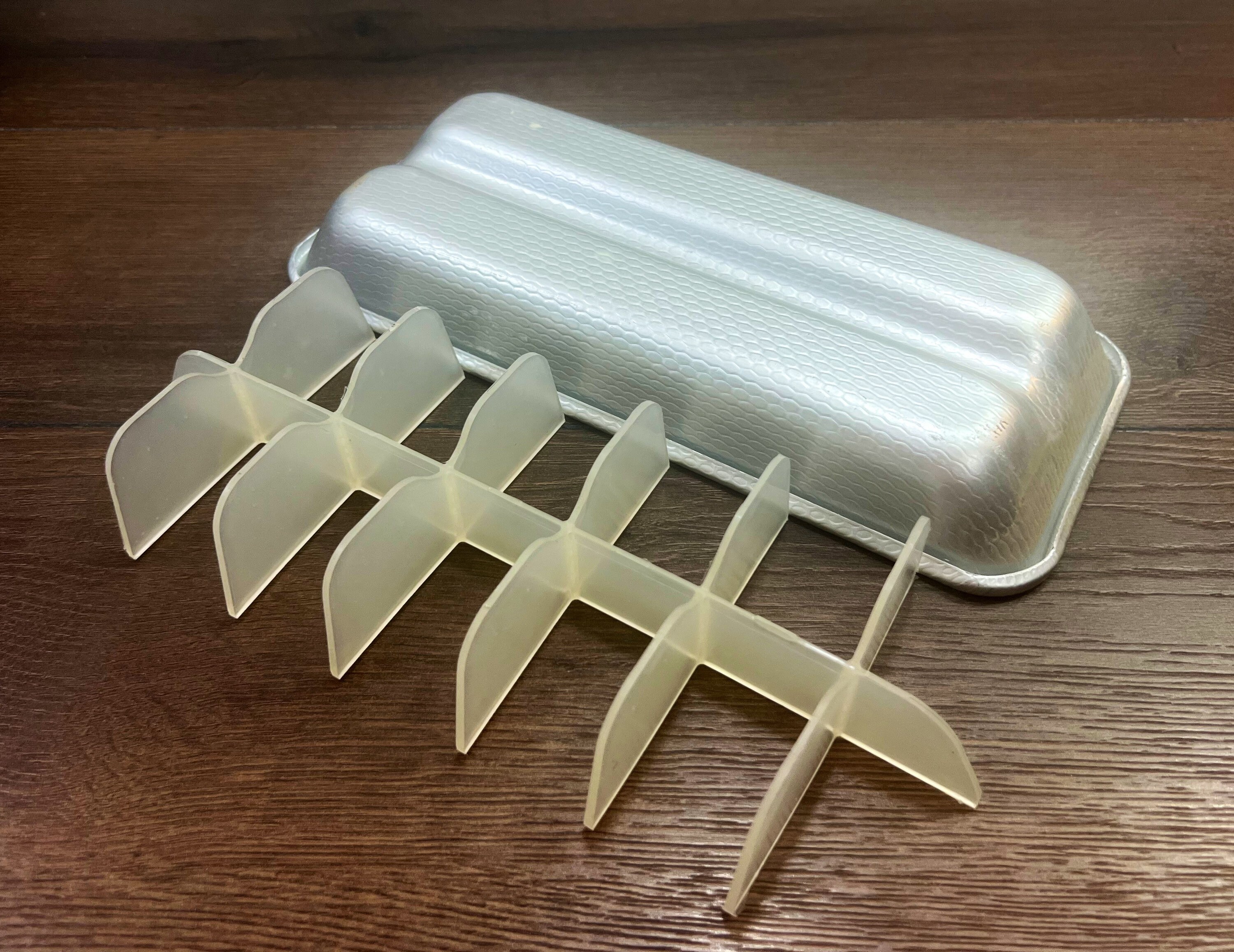 Metal Ice Cube Tray, Vintage Ice Cube Tray, Ice Box Tray, Vintage ...