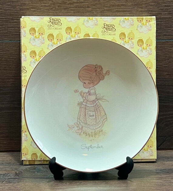 Precious Moments Month Plate Birth Month Plate September | Etsy Precious Moments Month Plate Birth Month Plate September | Etsy