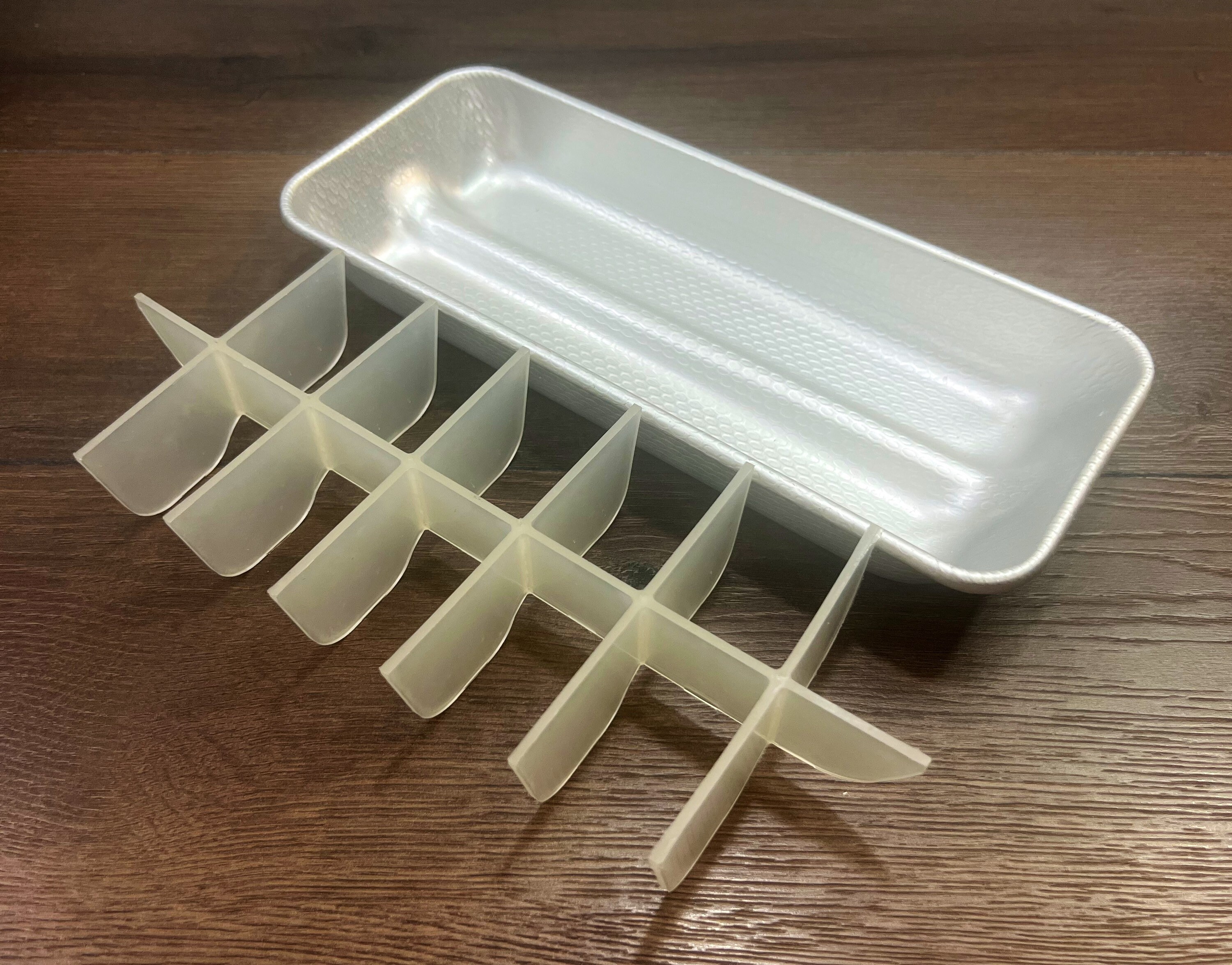 Metal Ice Cube Tray, Vintage Ice Cube Tray, Ice Box Tray, Vintage ...