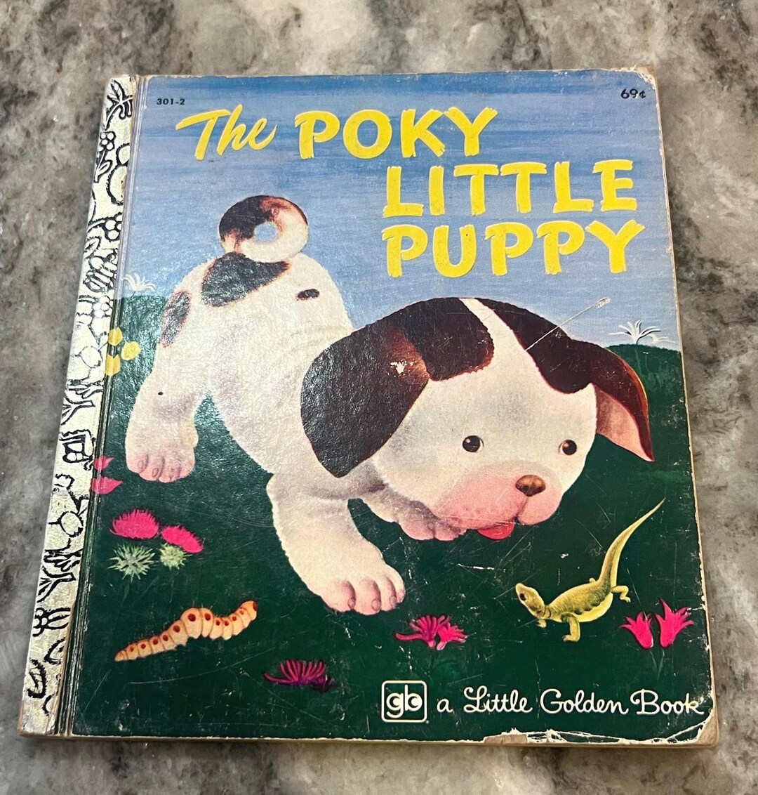 Vintage Little Golden Book, the Poky Puppy , Childrens Book, 1979 - Etsy