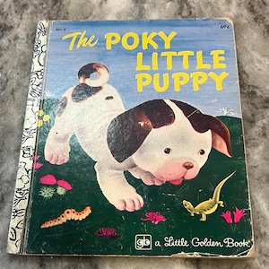 Vintage Little Golden Book, the Poky Puppy , Children’s Book, 1979 - Etsy