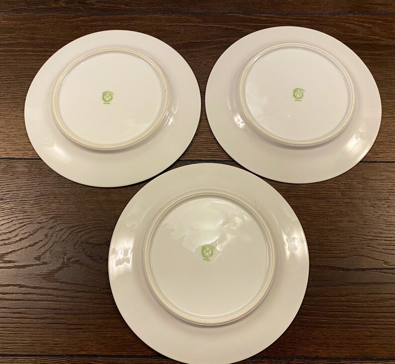 Noritake Leona Bread and Butter Plates Set of 3 Vintage Fine - Etsy