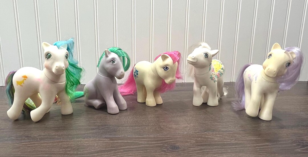 Vintage My Little Pony,lot of 5 My Little Pony’s,quackers Pony ...