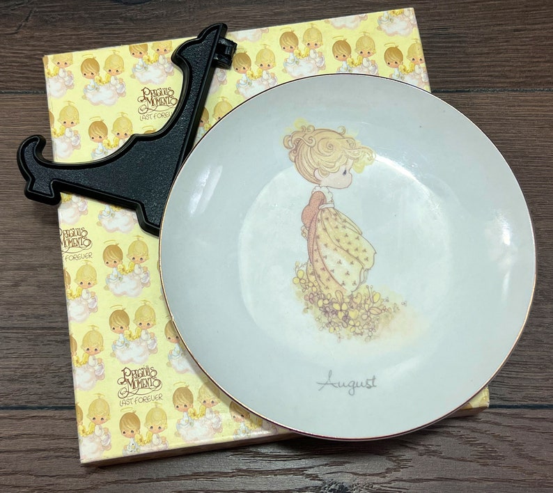 Precious Moments Month Plate Birth Month Plate September - Etsy Precious Moments Month Plate Birth Month Plate September - Etsy