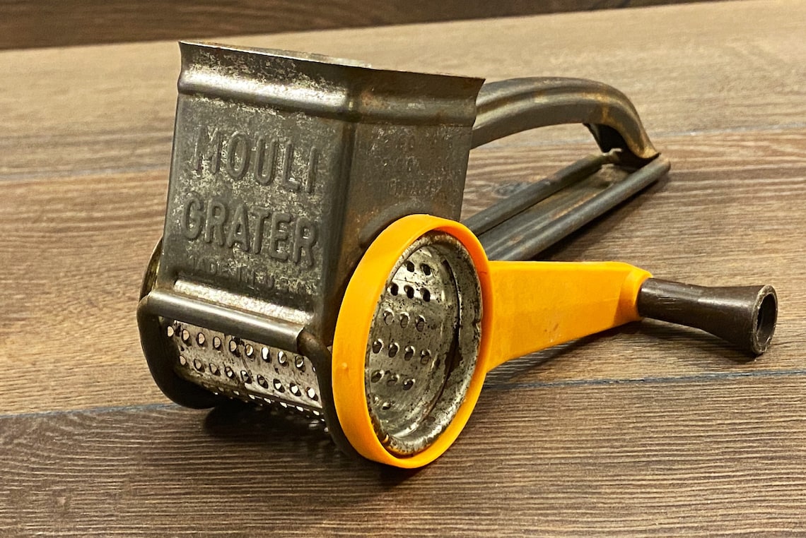 Vintage Mouli Grater Cheese Grater Rustic Grater Made in | Etsy