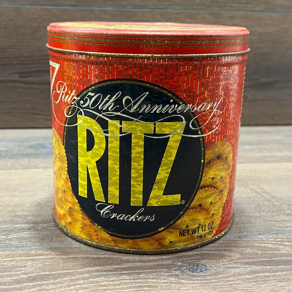 Ritz Cracker Tin - Etsy