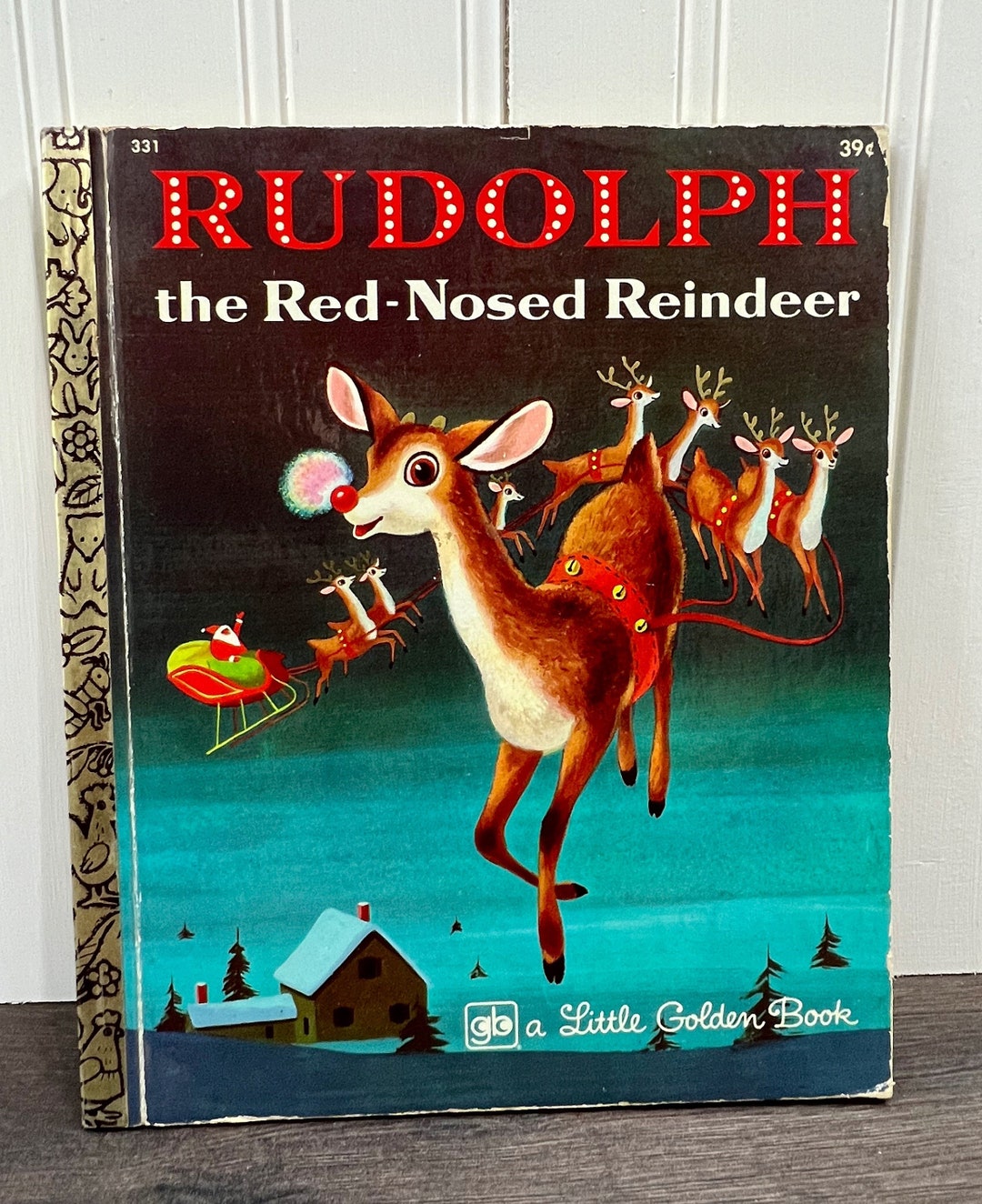 Rudolph the Red Nosed Reindeer, Little Golden Book,christmas Storybook ...