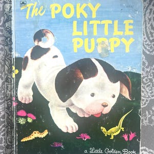 Vintage Little Golden Book, the Poky Puppy , Children’s Book, 1970, - Etsy