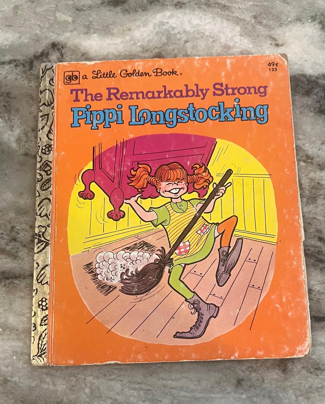 The Remarkably Strong Pippi, Longstocking, Little Golden Book ...