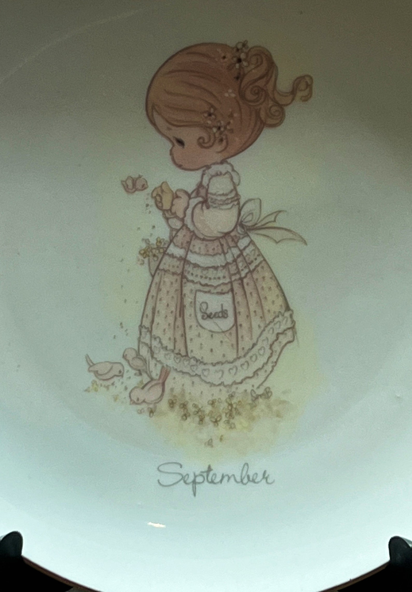 Precious Moments Month Plate Birth Month Plate September - Etsy Precious Moments Month Plate Birth Month Plate September - Etsy