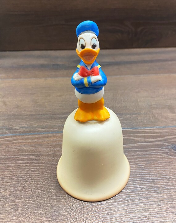 Vintage Porcelain Donald Duck Bell Disney Hall of Fame | Etsy