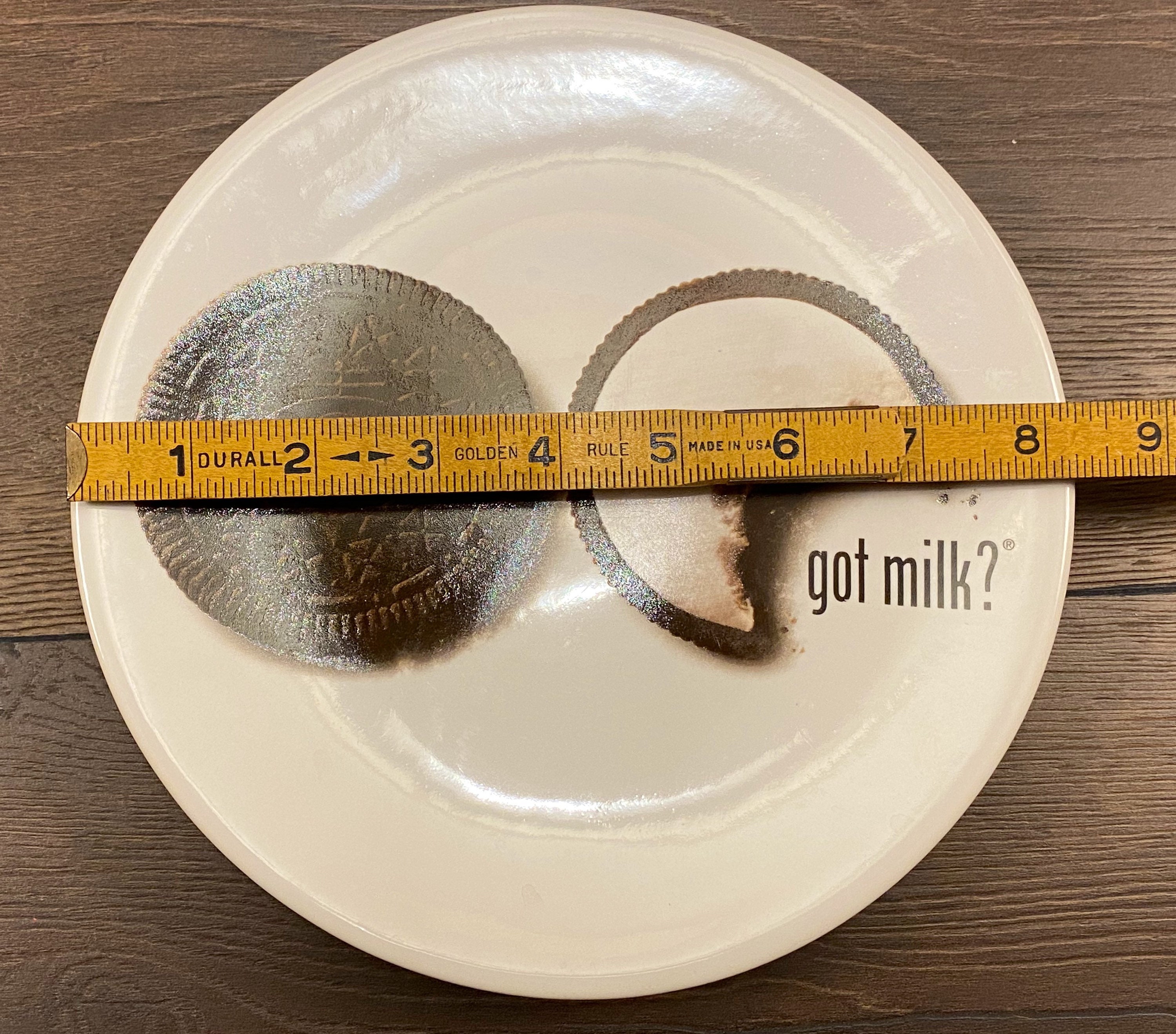 Got Milk Oreo Cookie Plates, Set of 2 Dessert Plates, Made in 1999 by ...