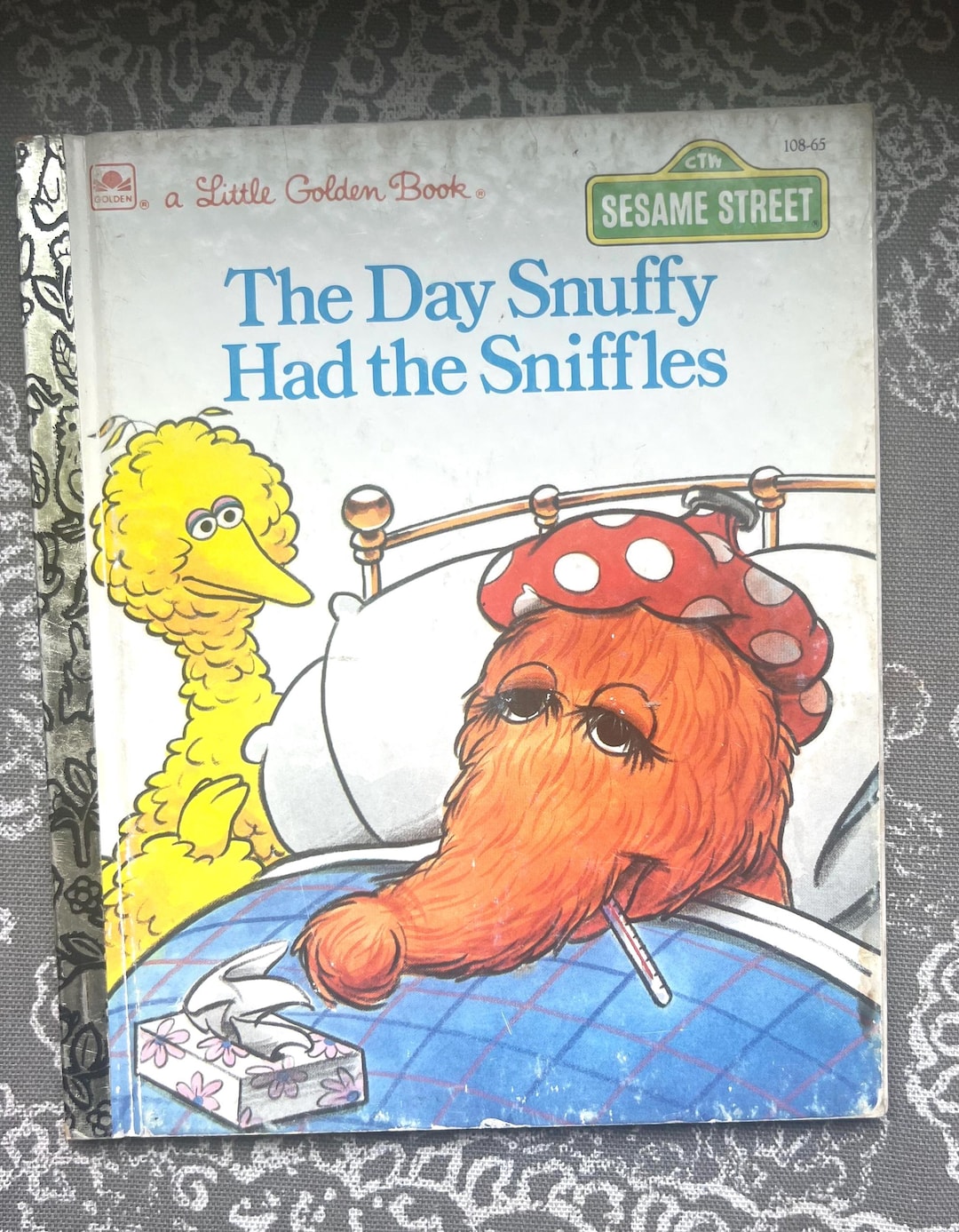 Sesame Street the Day Snuffy Had the Snuffles, Little Golden Book ...