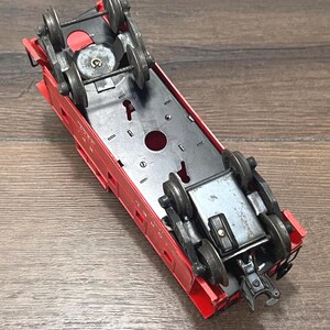 2257 Lionel Electric Trains, Red Box Car, Red Caboose, Circa 1950s - Etsy