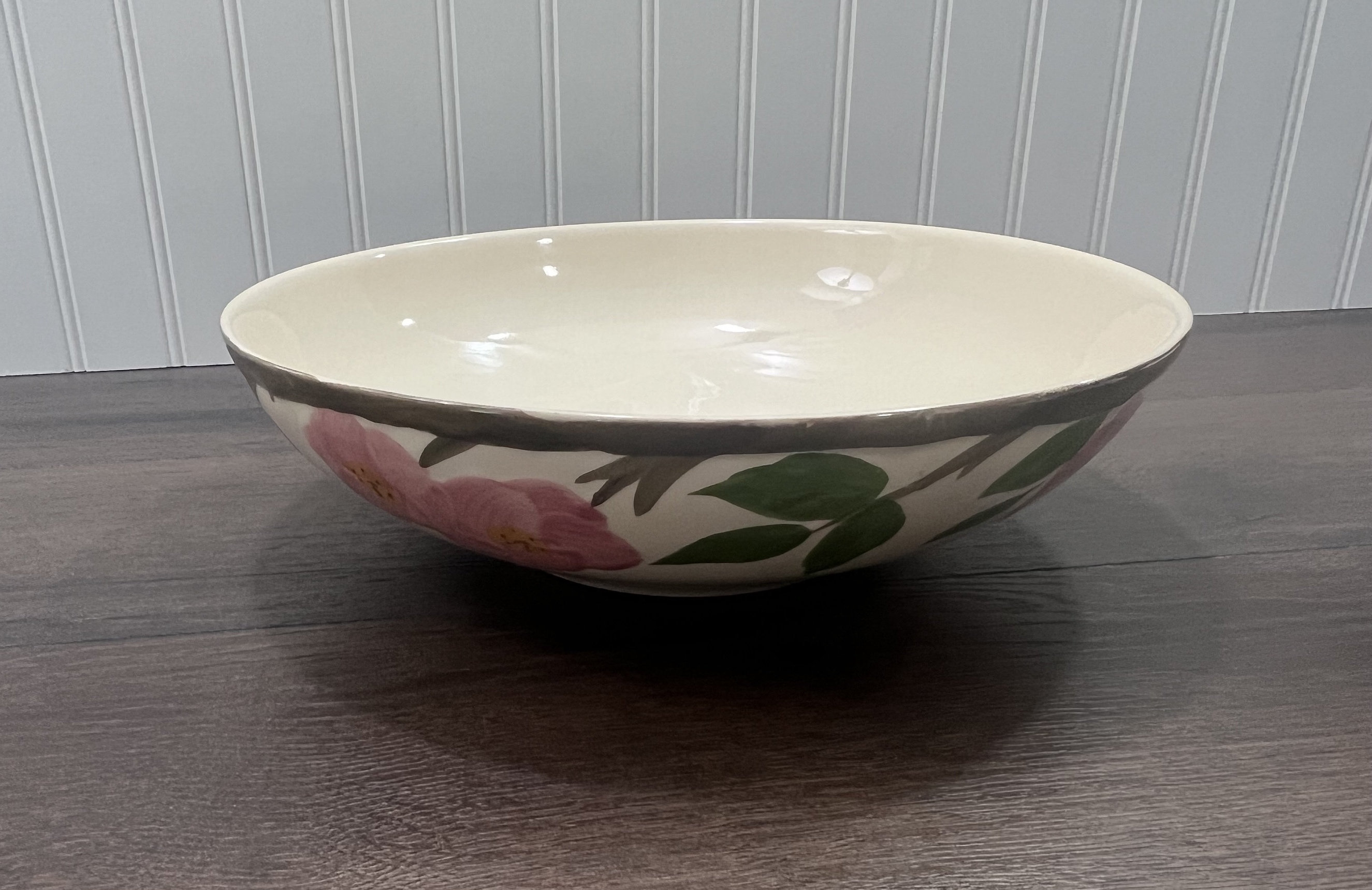 Vintage Franciscan Desert Rose Pattern Large Centerpiece Bowl, Pink ...