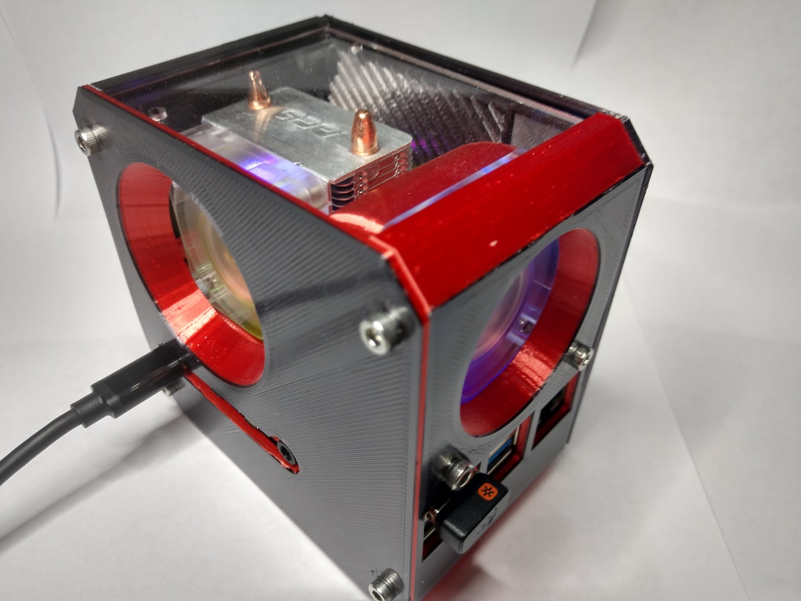 Raspberry Pi 4 3d Printed Case Etsy