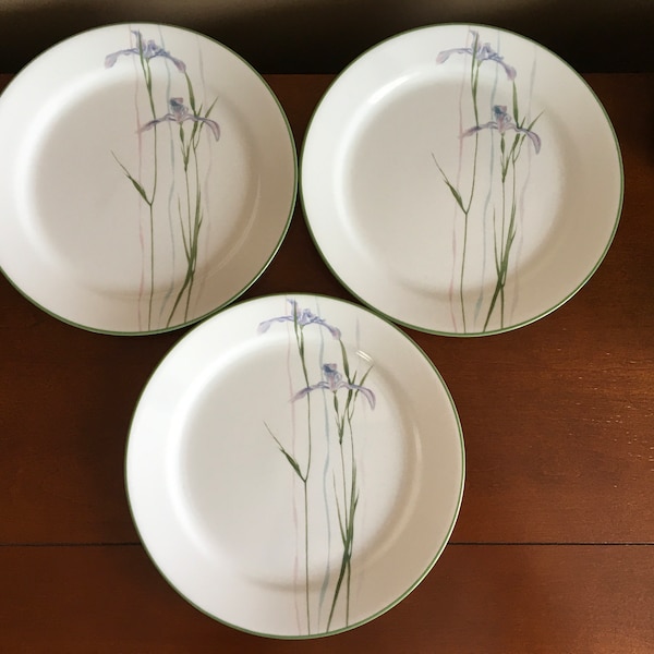 Iris Plates - Etsy