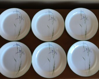 Iris Plates - Etsy