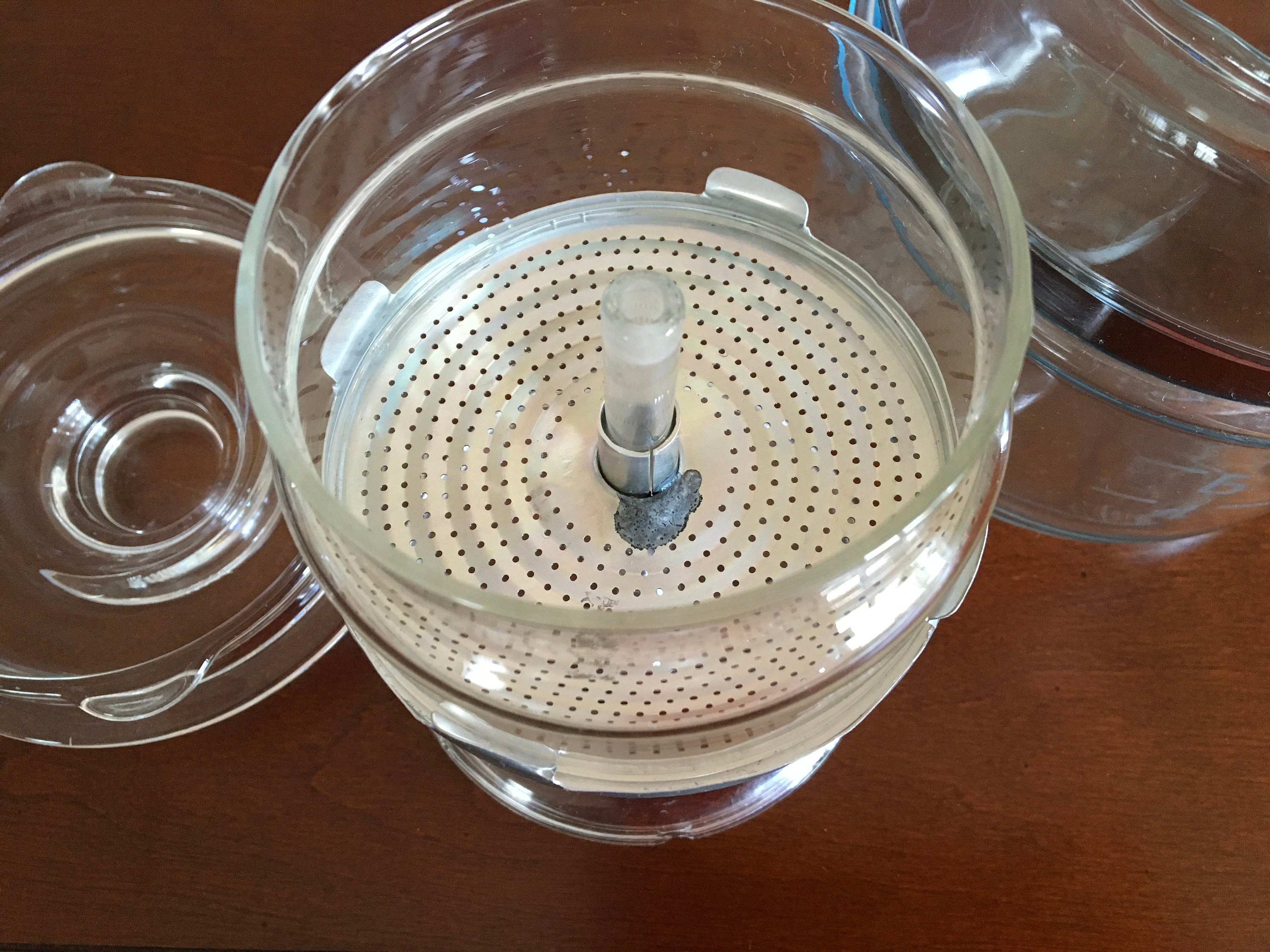 Vintage Pyrex 6 Cups Glass Coffee Pot Percolator With Inserts - Etsy