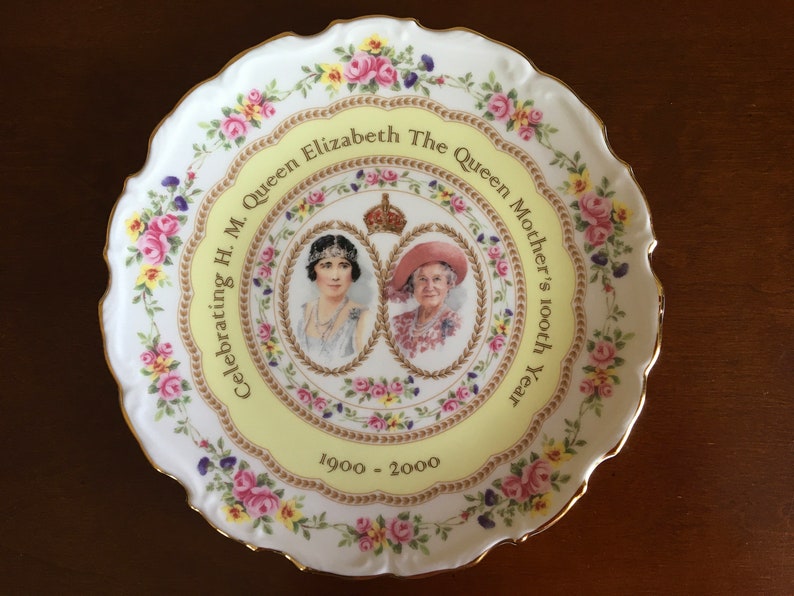 Vintage Royal Albert Celebrating H.M. Queen Elizabeth the Queen Mothers ...
