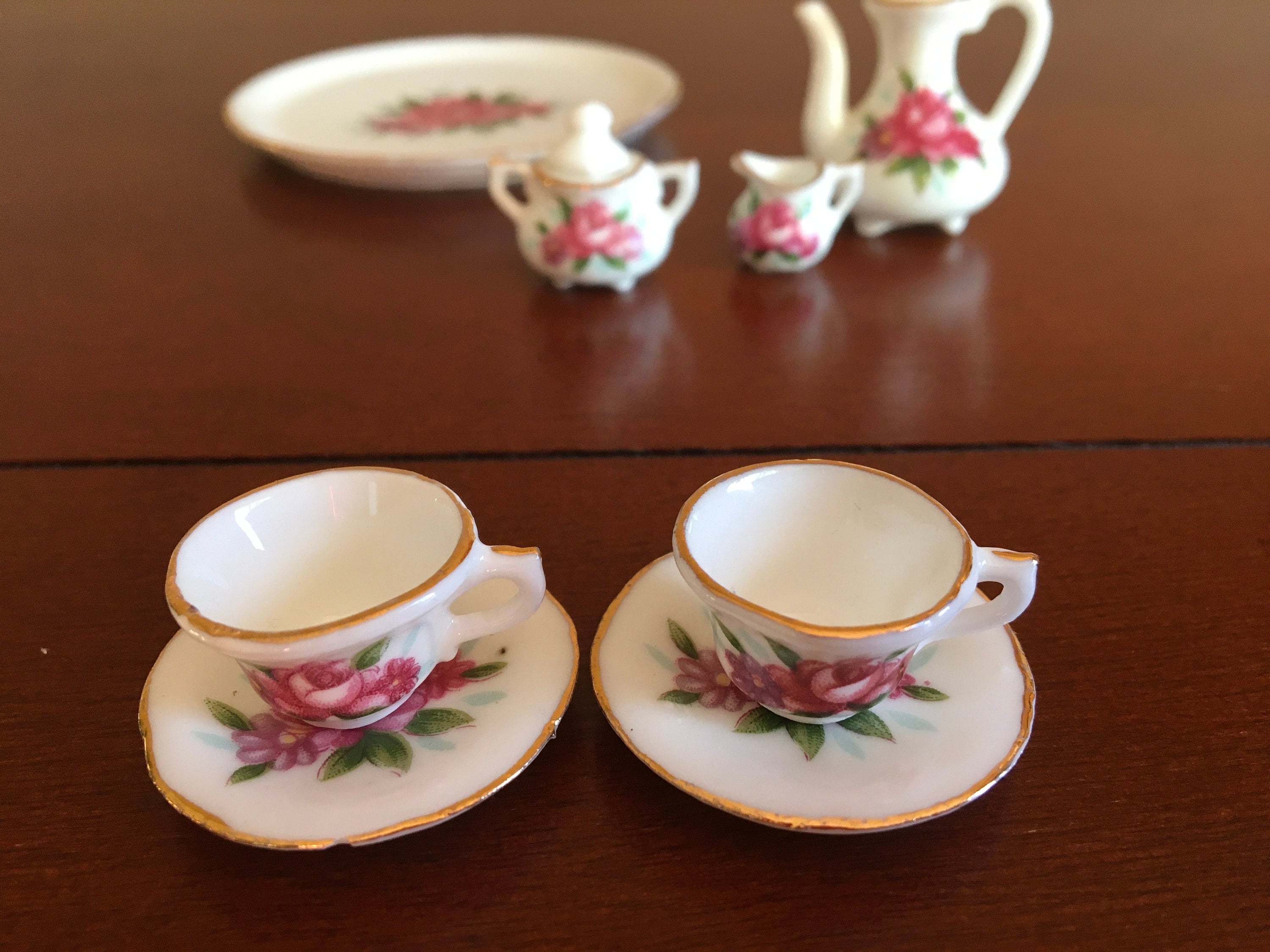 Dolls House Tea Cup And Saucer at Angela Bates blog