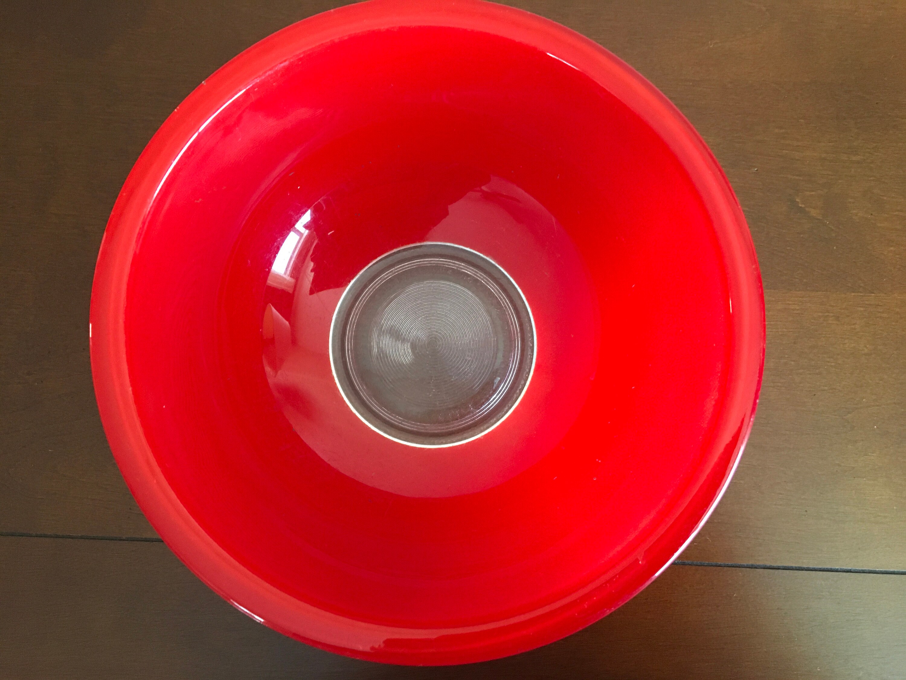 Vintage Pyrex Red Glass Mixing Bowl 2.5 L - Etsy