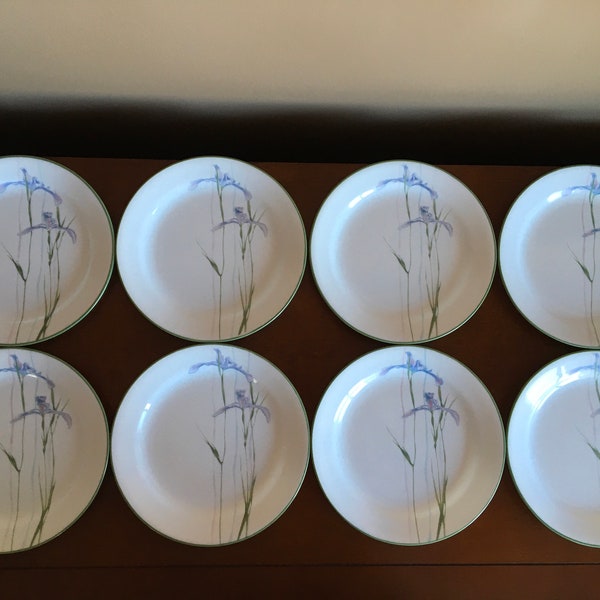 Iris Plates - Etsy
