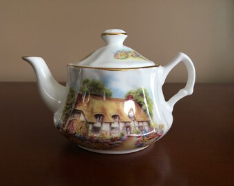 English Cottage Teapot | Etsy