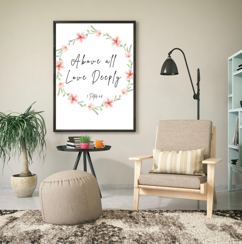 1 Peter 4 Wall Art - Etsy